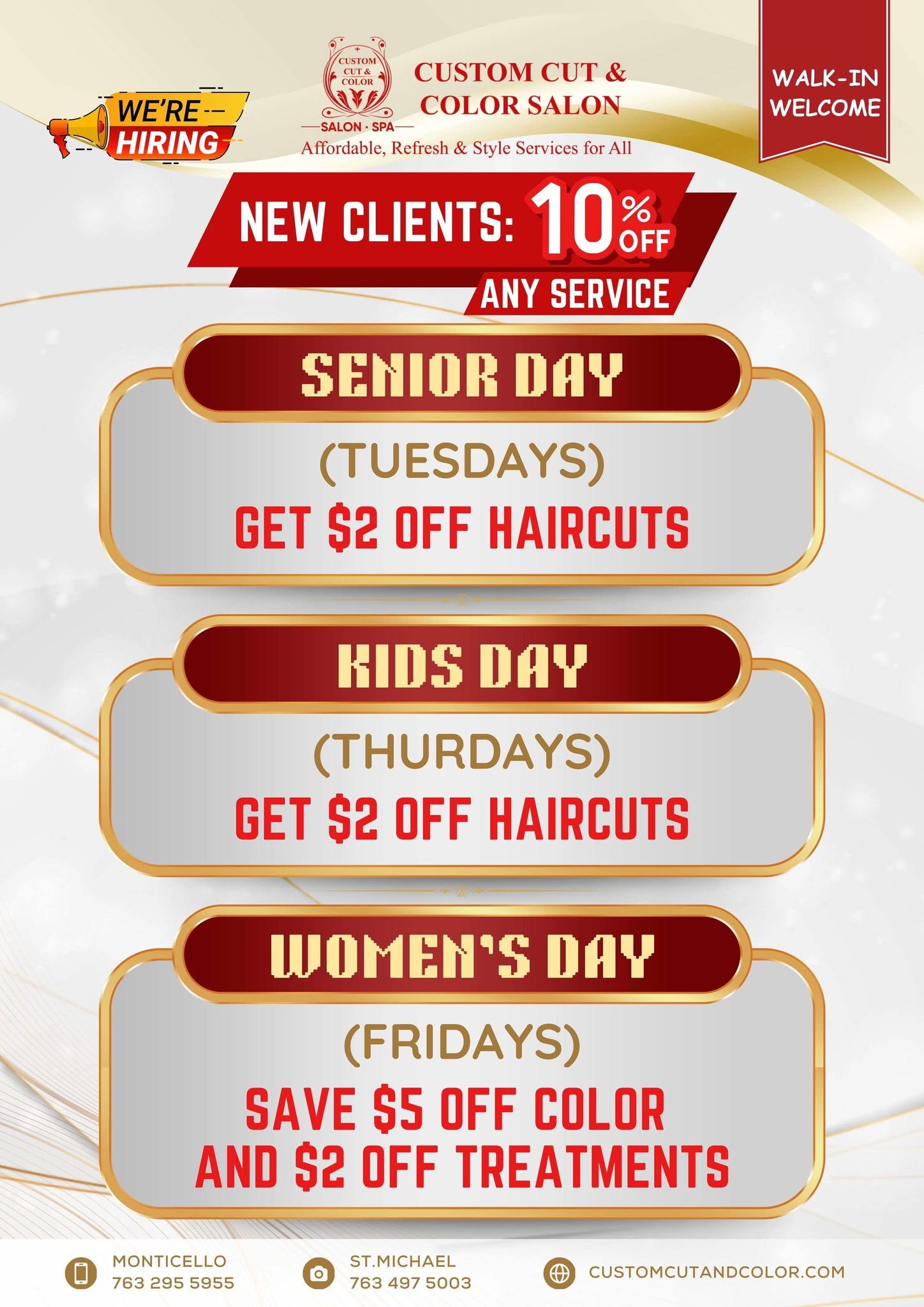 Custom Cut & Color Salon